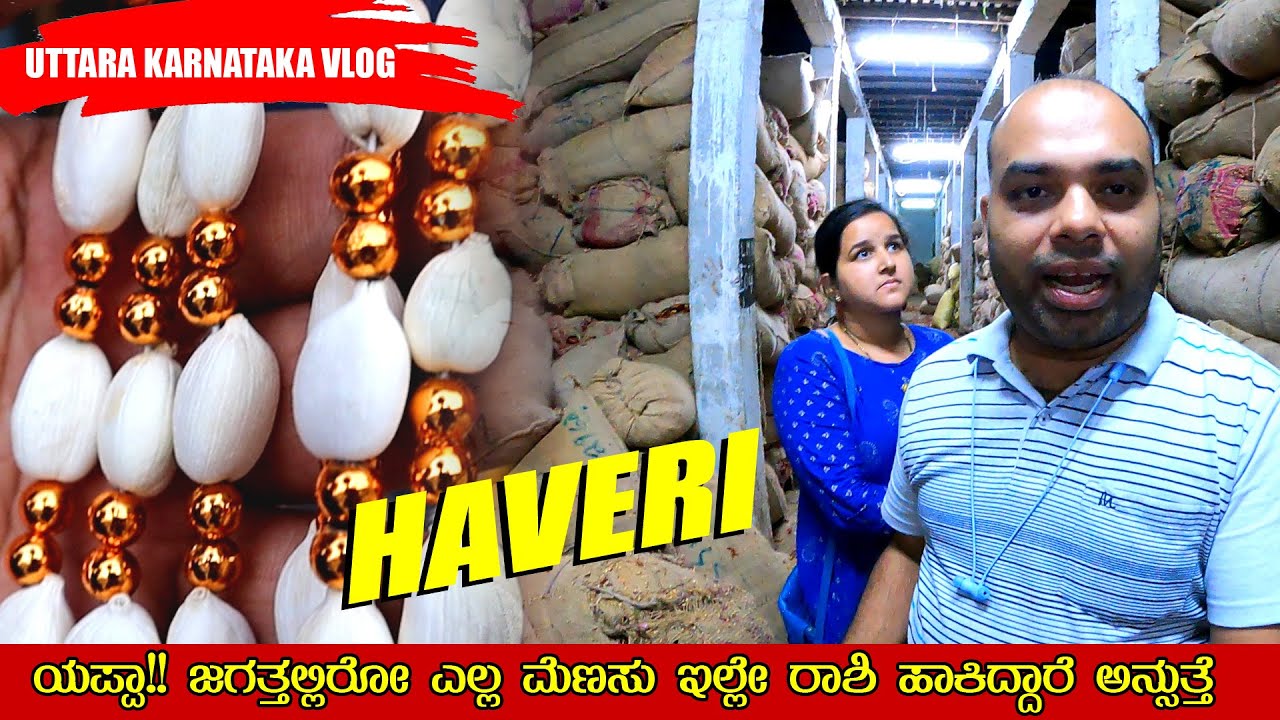 ಏಲಕ್ಕಿ ಹಾರ ಗಿಫ್ಟ್ ಸಿಕ್ತು | ಬ್ಯಾಡ್ಗಿ ಮೆಣಸಿನ ಮಾರ್ಕೆಟ್ | Haveri Yalakki ...