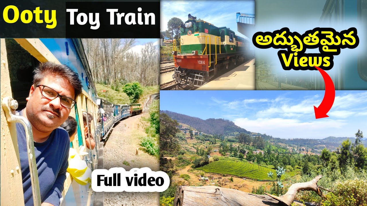Ooty Toy Train 🚂 full journey with beautiful views | Coonoor to Ooty ...