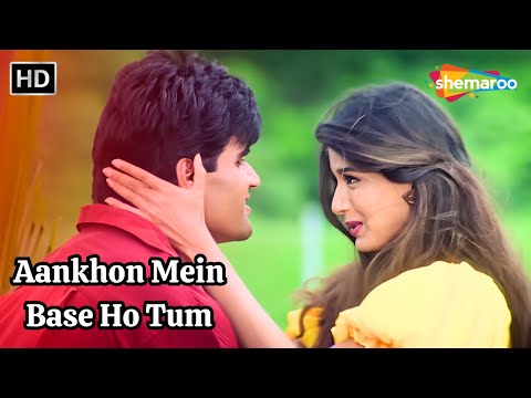 Aankhon Mein Base Ho Tum | Takkar (1995) | Sunil Shetty, Sonali Bendre | Alka Yagnik Hits