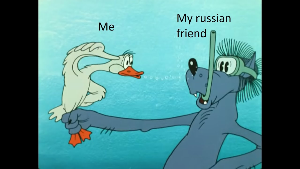 When you have friend from Russia | Duck Game - YouTube