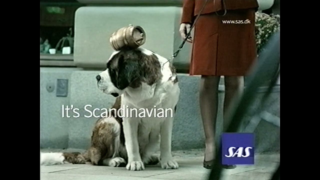 SAS tv reklame 2002, fra VHS bånd. - YouTube