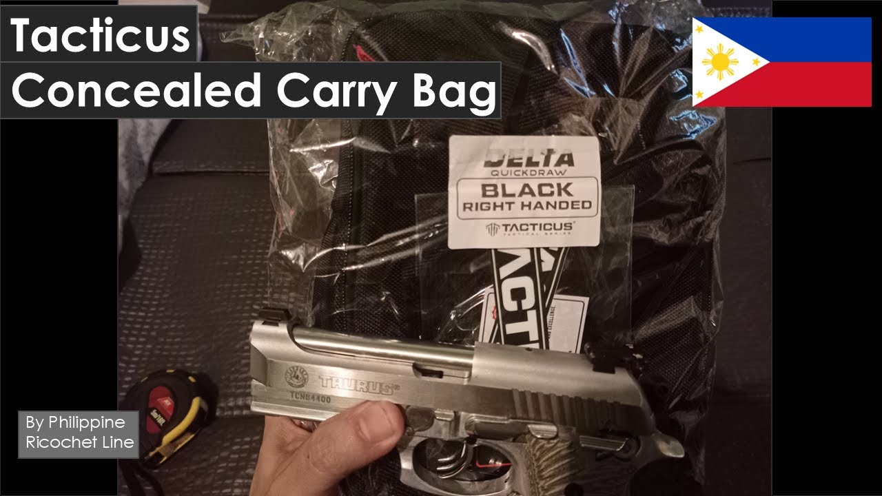 Tacticus Concealed Carry Gun Bag (Usapang Baril 31) - YouTube