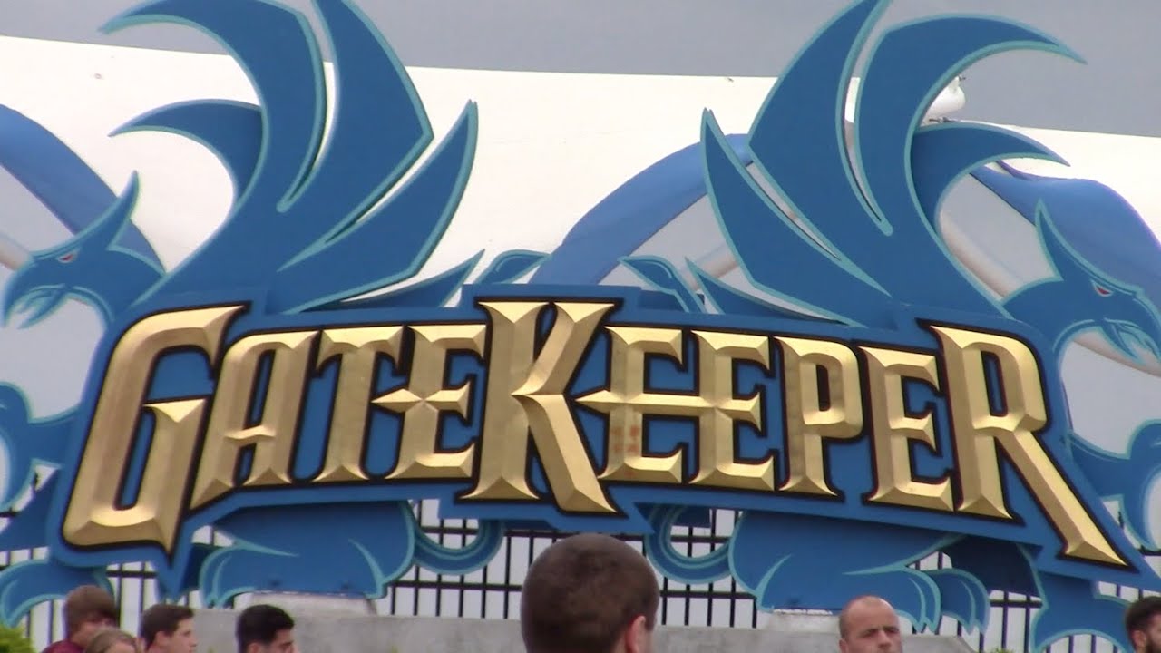Gatekeeper Review Cedar Point B&M Wing Coaster HD 60fps - YouTube