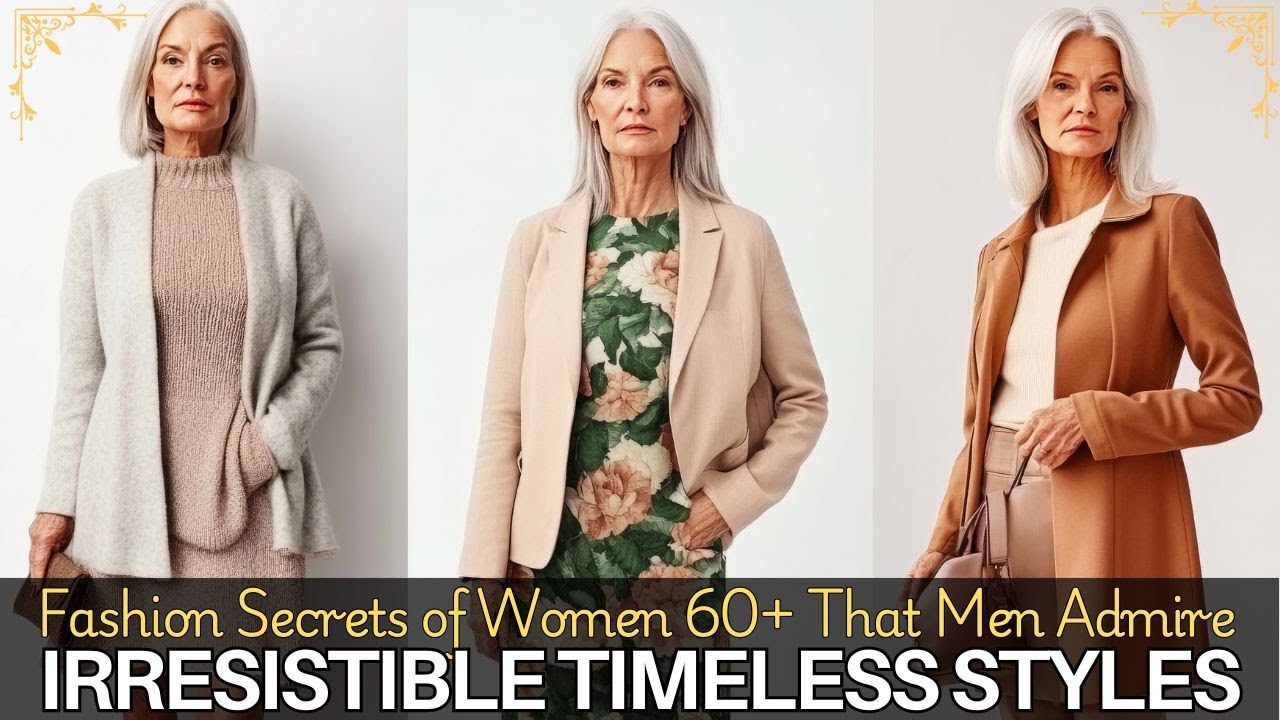 Irresistible Timeless Styles: Fashion Secrets of Elegant Women Over 60 ...