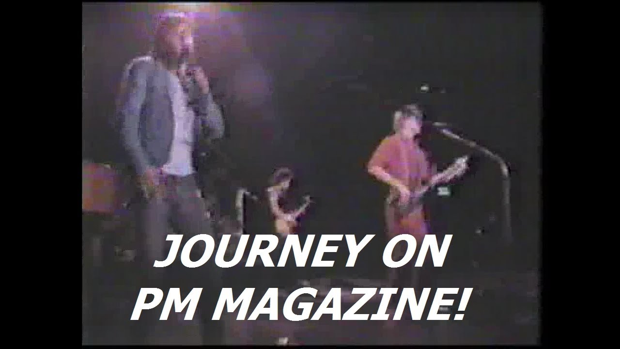 JOURNEY ON PM MAGAZINE IN 1983! RARE FOOTAGE! FRONTIERS TOUR! - YouTube