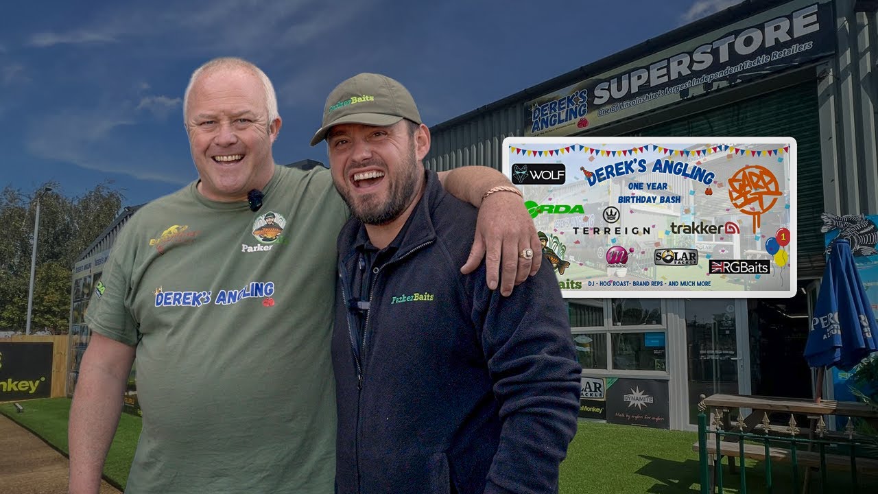 Derek’s Angling Open Day 2025 🎣 | Parker Baits, Tracker, Wolf, Solar ...