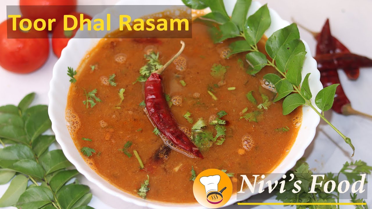 Toor Dhal Rasam Recipe | Easy Dal Rasam | South Indian Style Ramsa ...