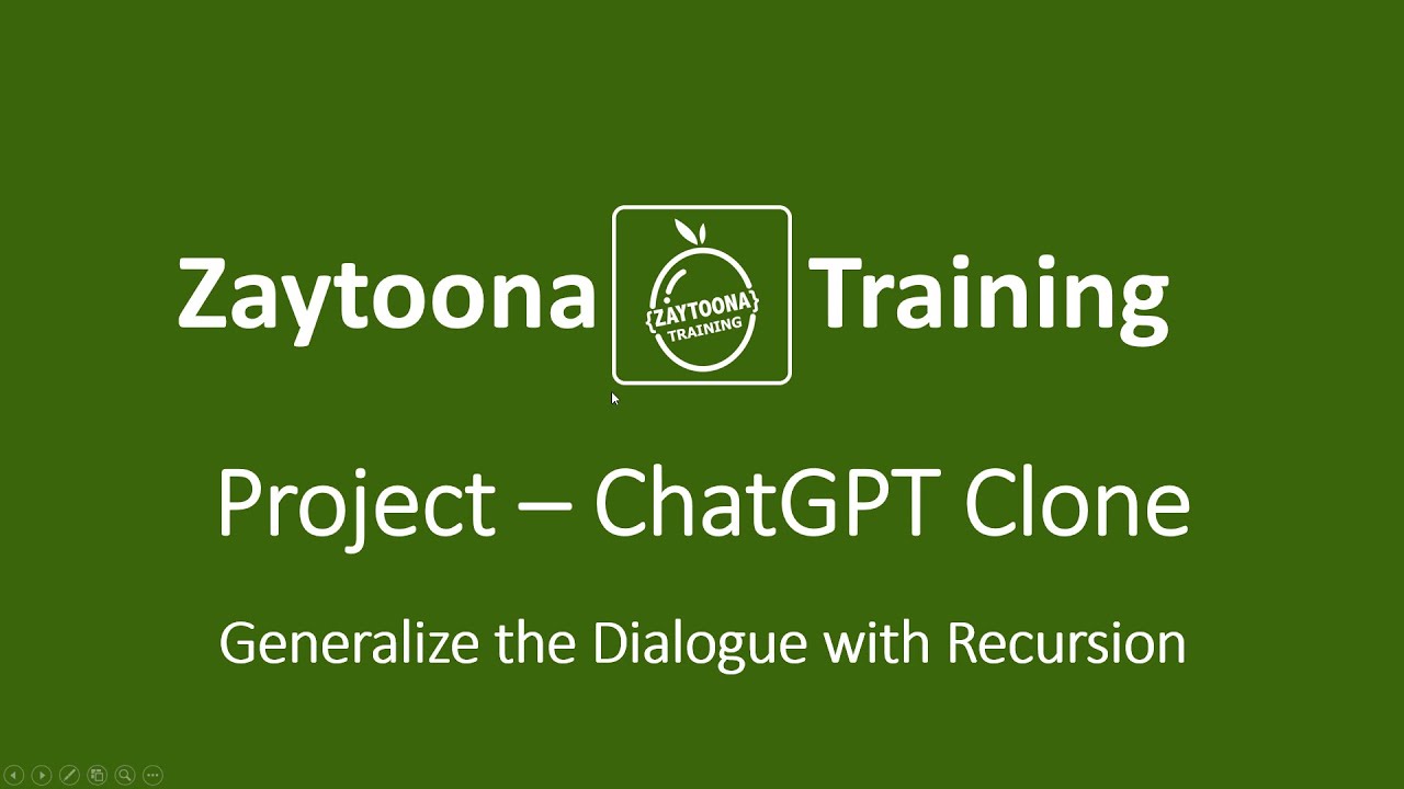 OpenAI API with Node.js - ChatGPT Clone: Lesson #3 Generalize the Dialogue with Recursion) - YouTube