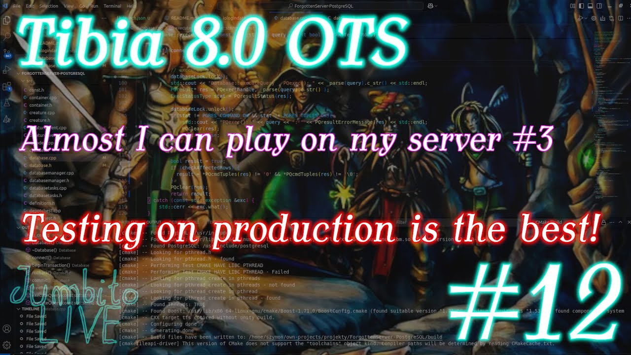 Fixing errors preventing entry into the game #3 - Setting valid data ...