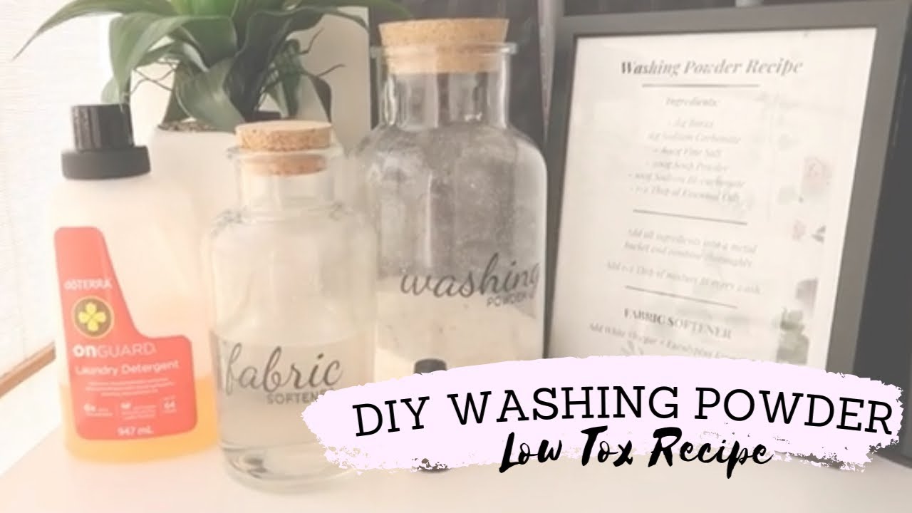 Washing Powder | Low Tox Recipe | Clean With Me. - YouTube