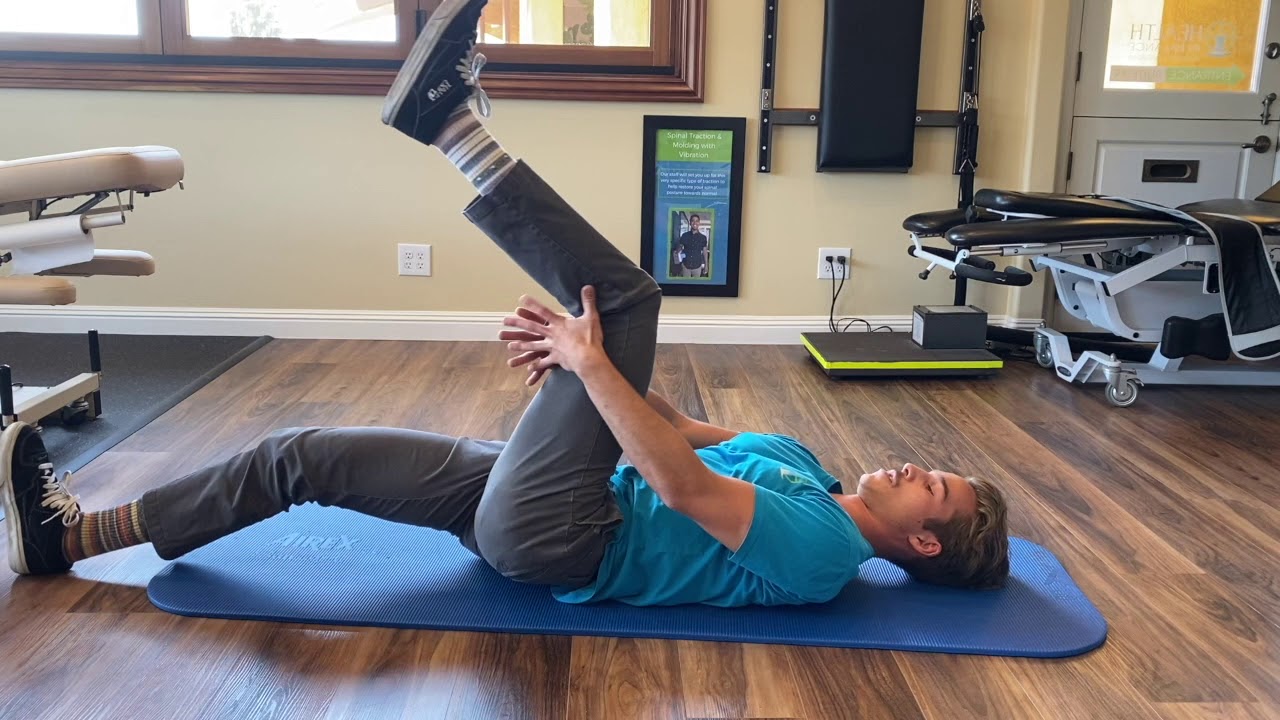 SI Joint Stretch with PNF- Postural Restoration Series (Day 17) - YouTube