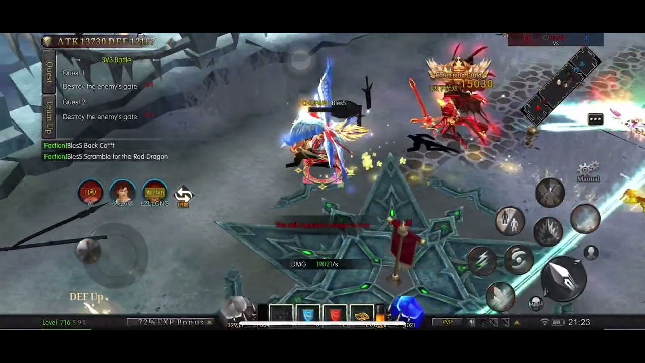 MU MONARCH / 3v3 Tournament Road to top 40 / Def shield reduction ...