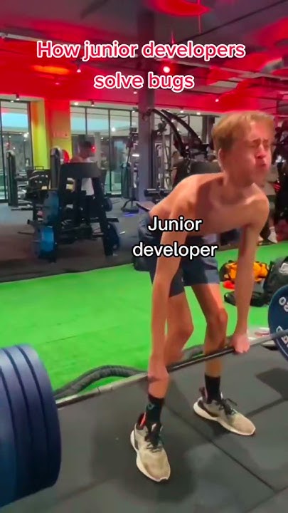 How junior developers solve bugs |#shorts #coding - YouTube