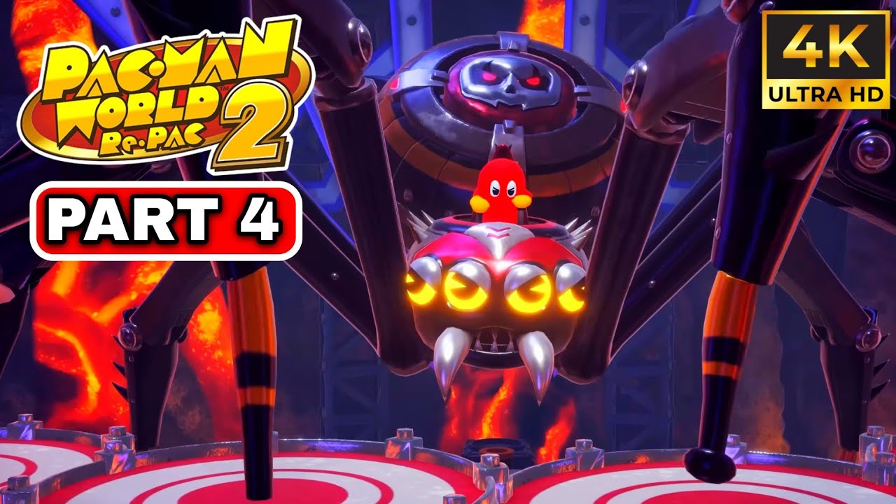 Pac-Man World 2 Re-PAC - Gameplay Walkthrough Part 4: Volcano | FULL ...