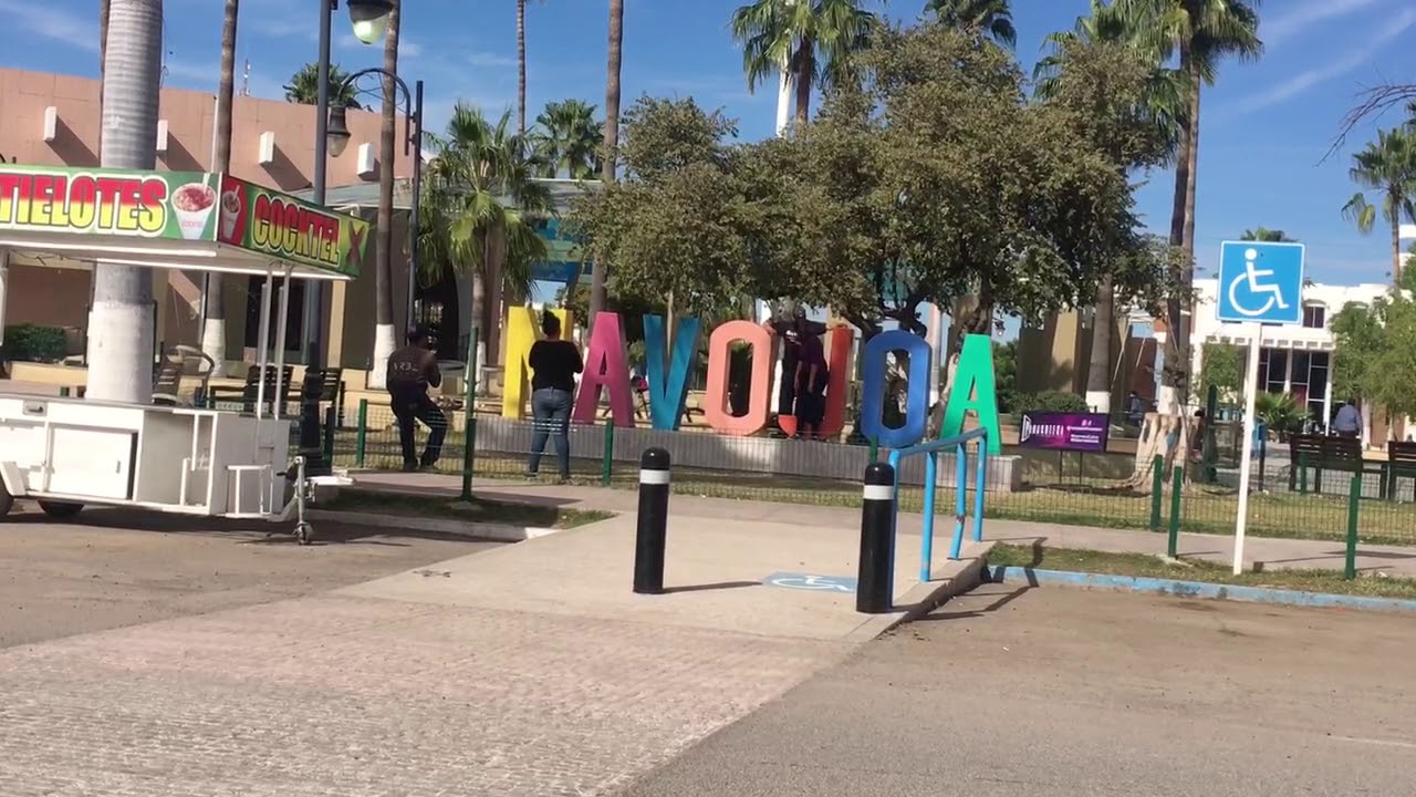 LETREROS DE NAVOJOA ATRACTIVO PARA LOS TURISTAS - YouTube