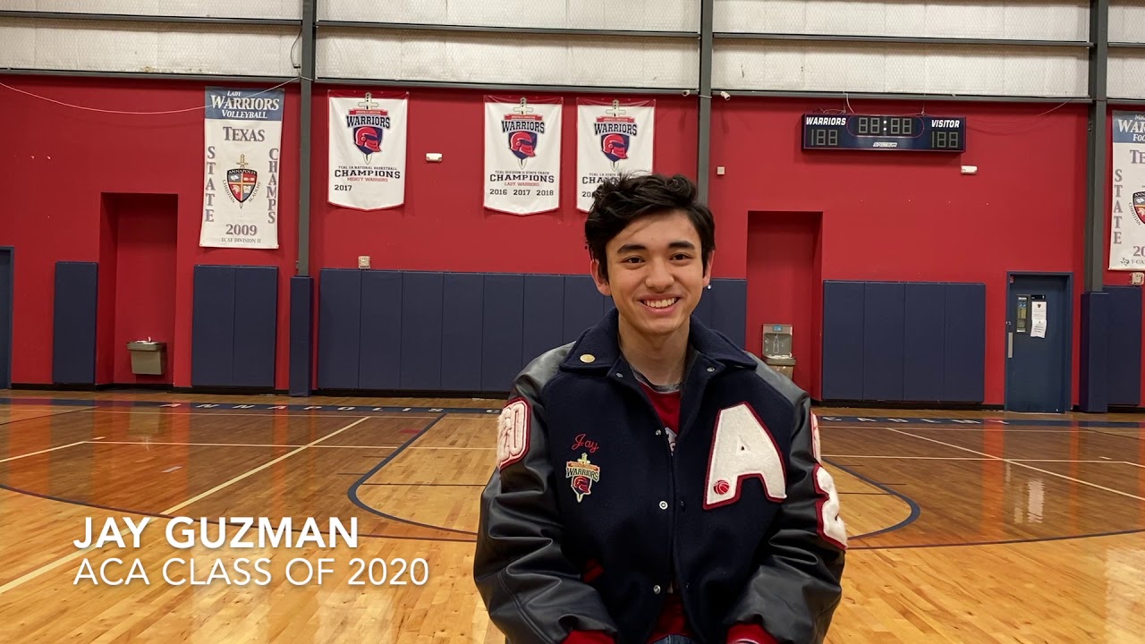 ACA Senior Jay Guzman Shares His Story - YouTube