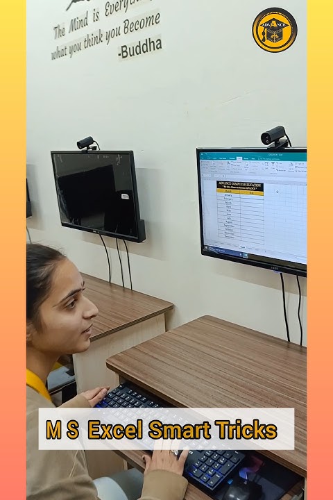 MS Excel Smart Tricks #exceltech #computer - YouTube