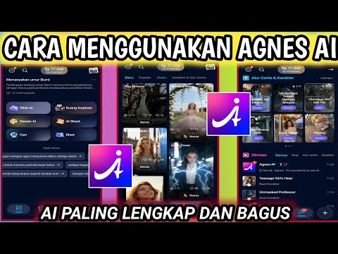 Cara Menggunakan Aplikasi Agnes Ai || How To Use Agnes Ai App