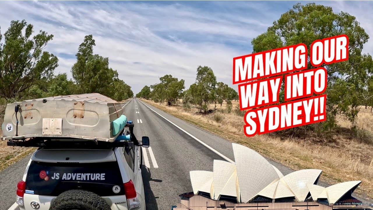 Caravanning our Way into Sydney! And Riverside Free Camping in Yass ...