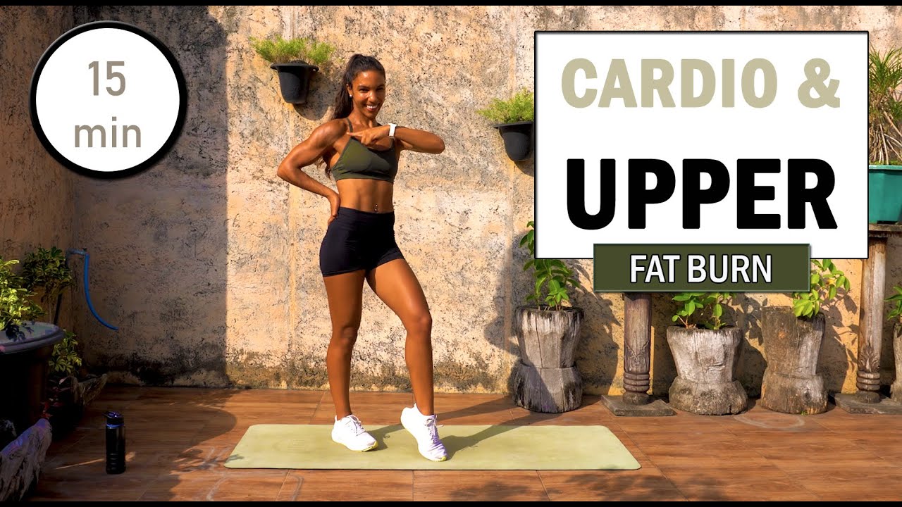 15 min HIIT CARDIO and UPPER BODY Workout | No Equipment | The Modern ...