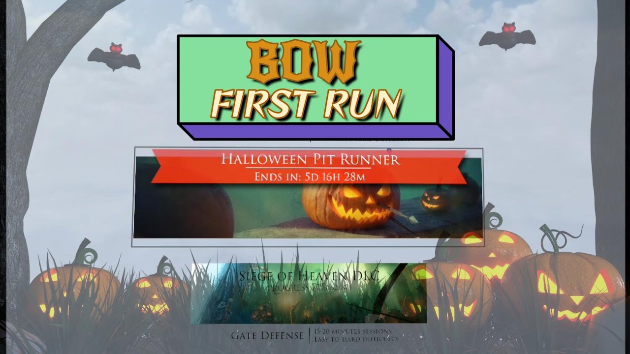In Death Unchained - Halloween Pit Runner Tournament - BOW (1st) - YouTube