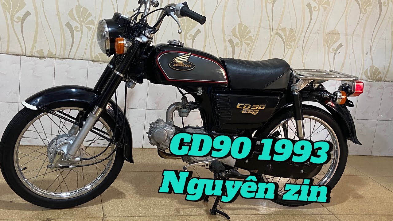 Honda CD90 1993 nguyên zin - YouTube