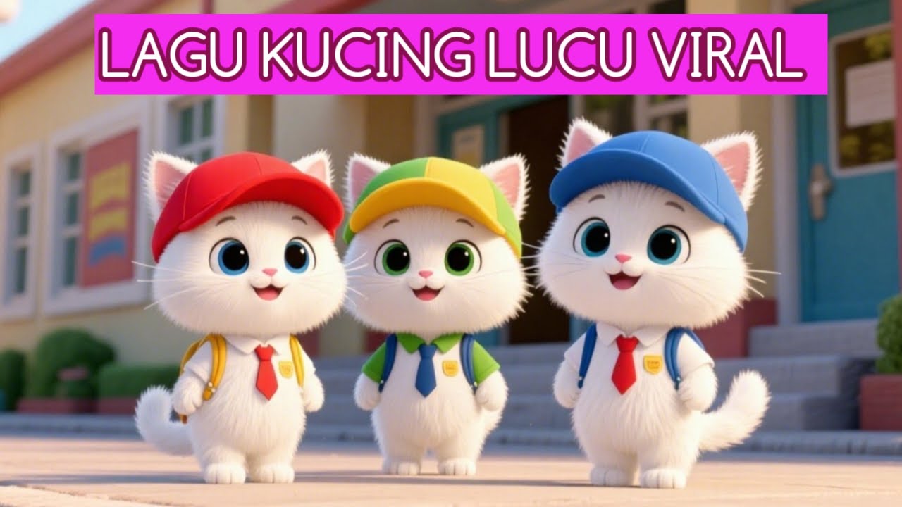 LAGU KUCING VIRAL - AKU PUNYA KUCING LUCU - YouTube
