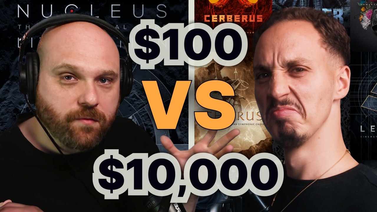 $100 VS $10,000 COMPOSING CHALLENGE - YouTube
