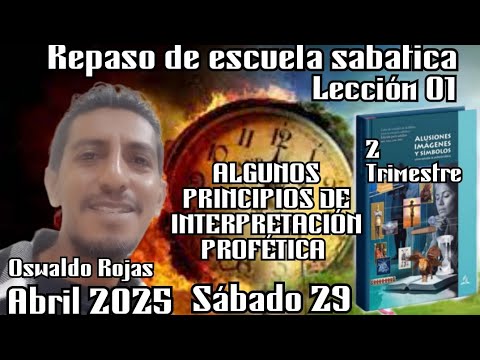 Introducción/ Oswaldo Rojas/ Lección de Escuela Sabatica/ Sábado 29/03 ...