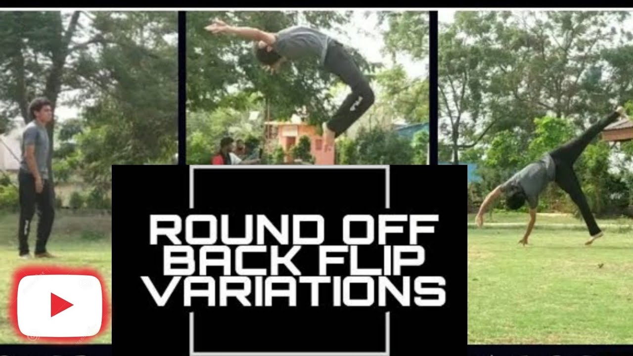 Round Off Back Flip Variations | Trickster Mayur | - YouTube