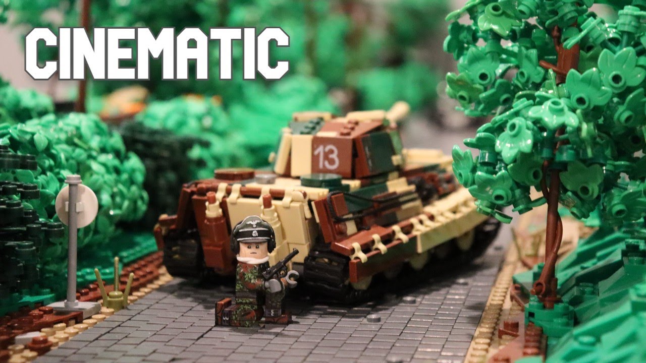 LEGO World War II Battle Of Caen Cinematic! - YouTube