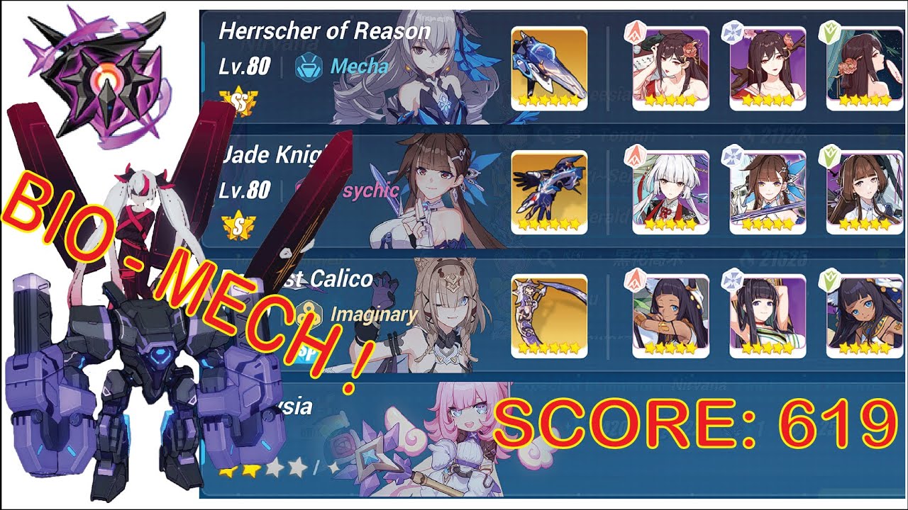 [Honkai Impact 3] Nirvana Abyss Bio-Mech/Lich - Arc Def:Riot (Bloodlust ...