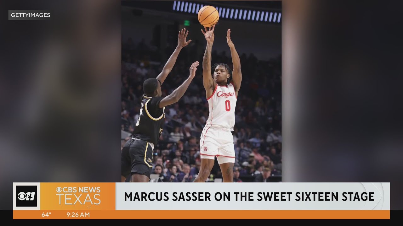 Oak Cliff native Marcus Sasser on the Sweet Sixteen Stage - YouTube