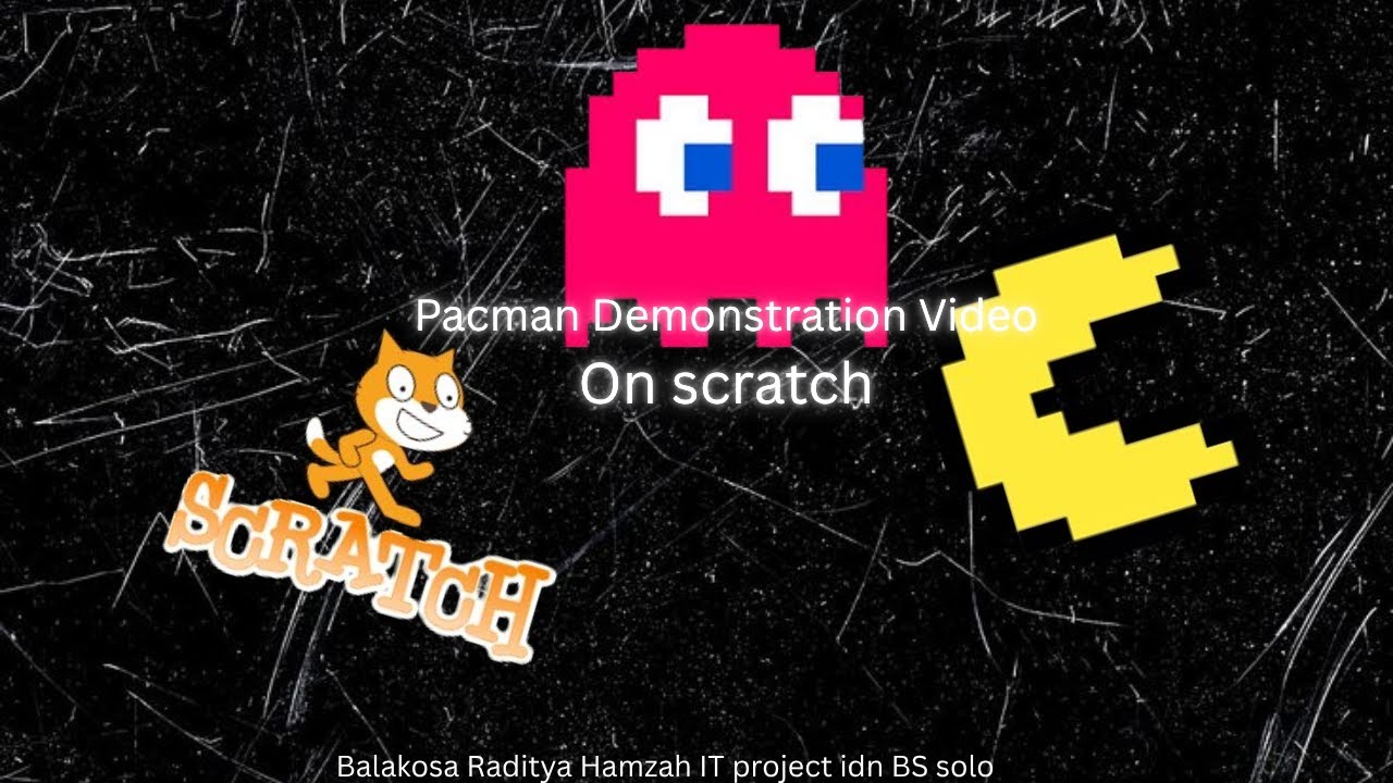 Demonstration video pac man game in scratch - YouTube