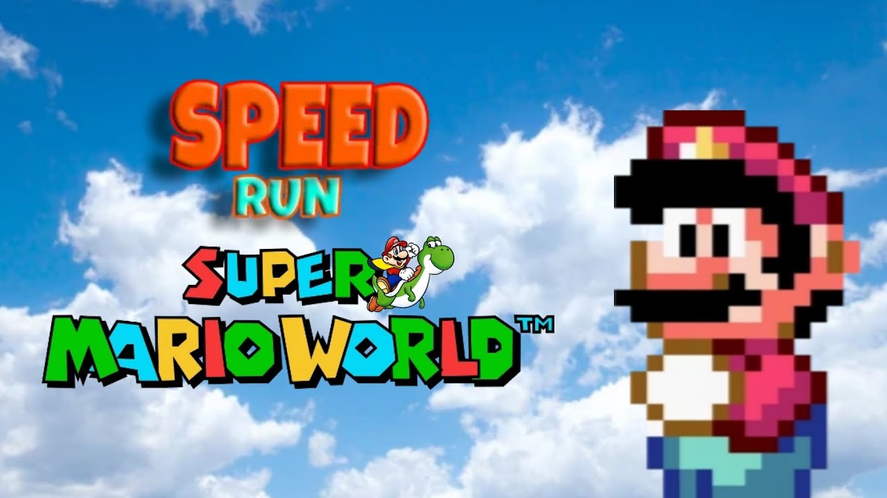 Super Mario world speed run no Nintendo switch - YouTube