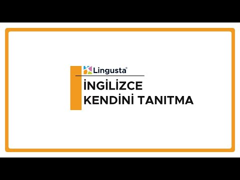İngilizce Kendini Tanıt! | Örnekler, Soru - Cevap Cümleleri ve Diyaloglar ile | Sesli #konuanlatimi