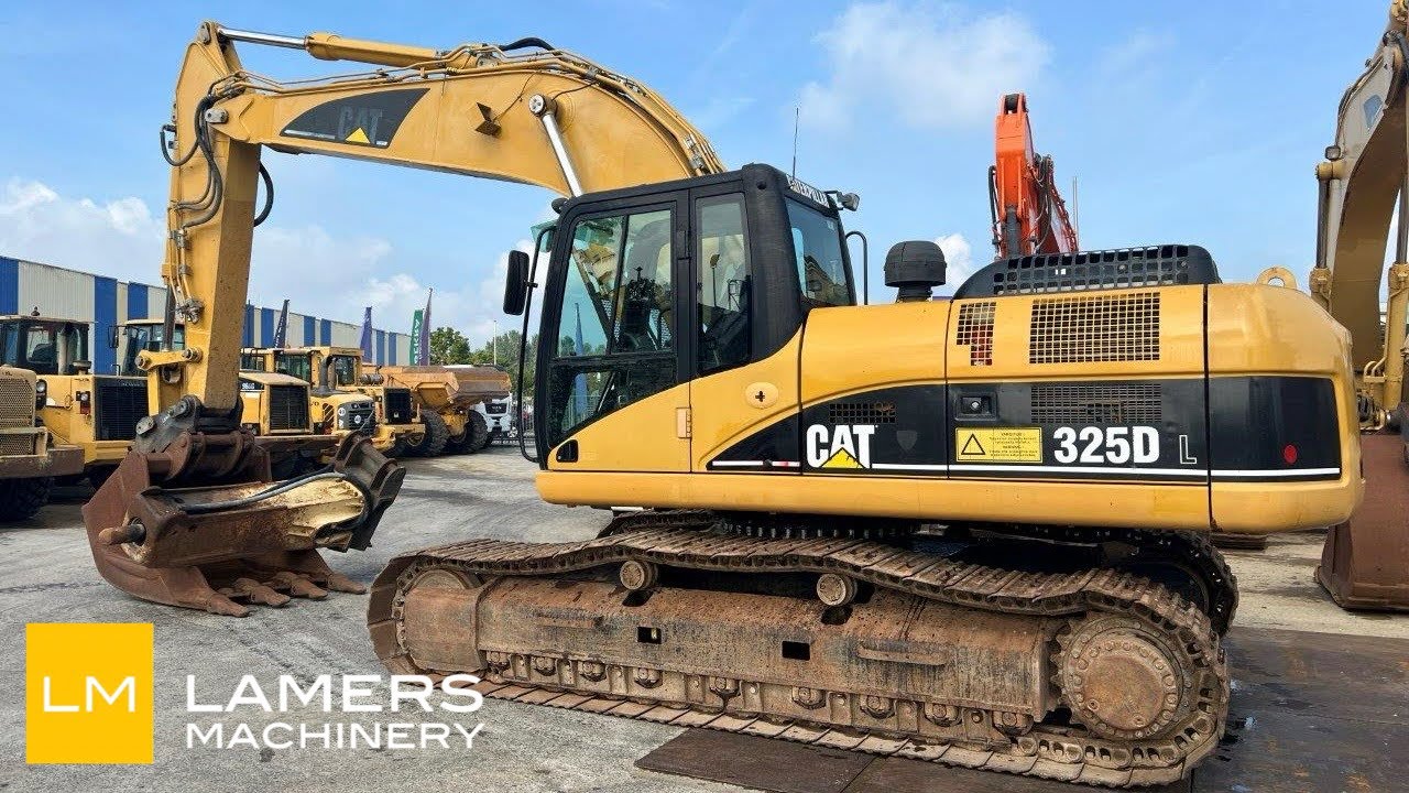 Caterpillar 325D excavator for sale @ lamersmachinery.com - YouTube
