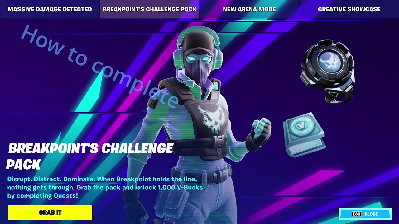 How to Complete The "BREAKPOINT QUESTS" (Fortnite CH2S7) - YouTube