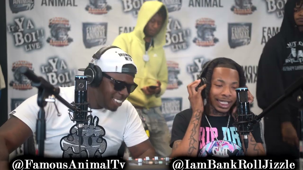 Memphis Rapper Bankroll Jizzle Stops by Famous Animal Tv then Hits Hot ...