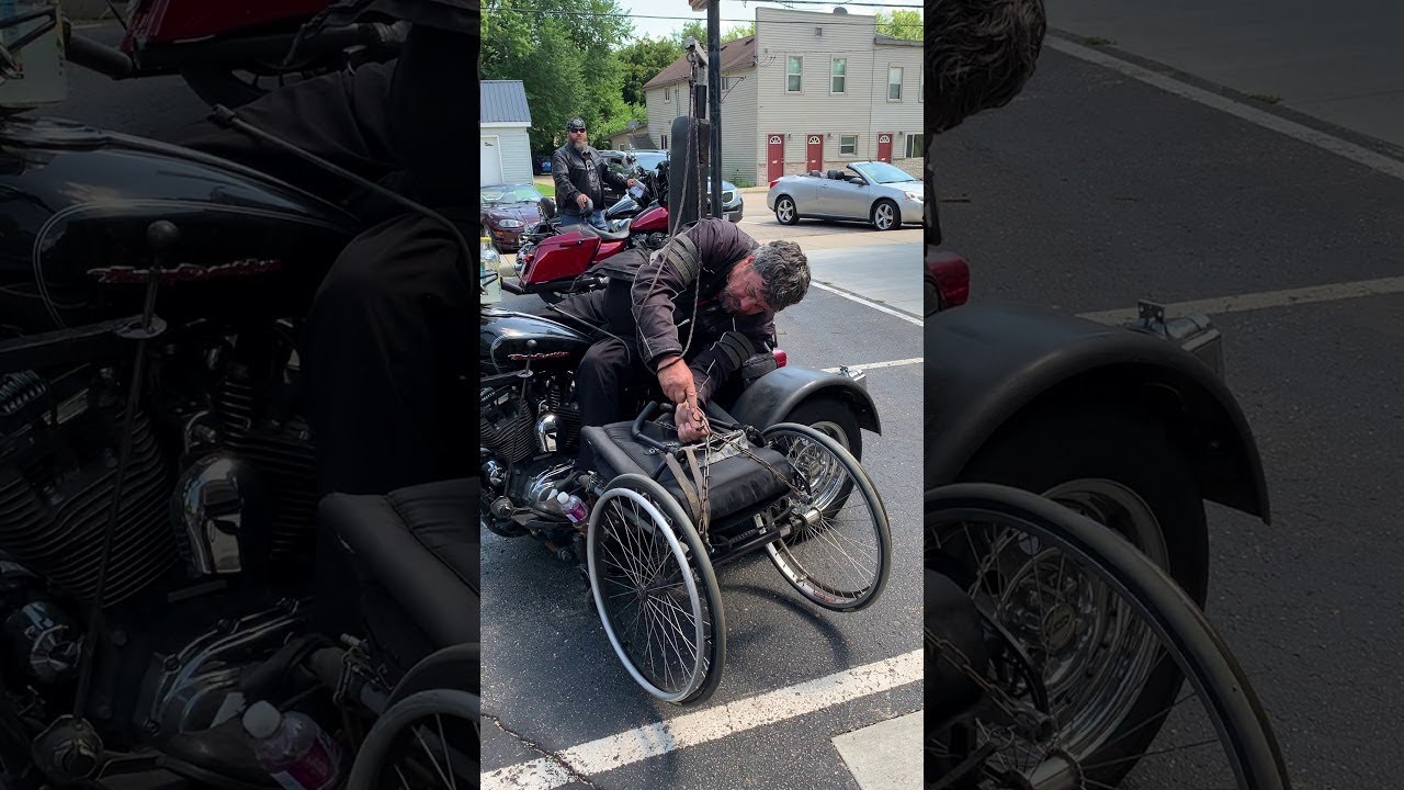 Paralyzed Man Makes Amazing Modifications to Keep Riding || ViralHog ...
