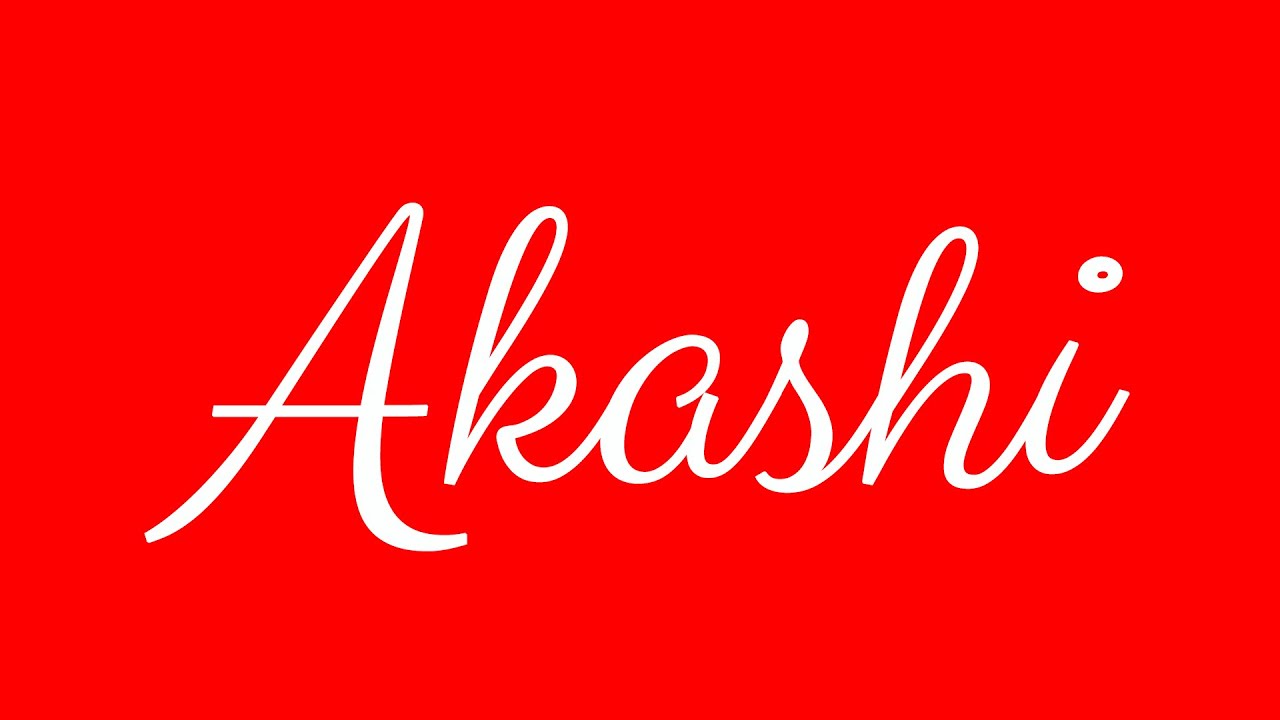 Learn How To Write The Name Akashi Signature Style In Cursive Writing learn-how-to-write-the-name-akashi-signature-style-in-cursive-writing