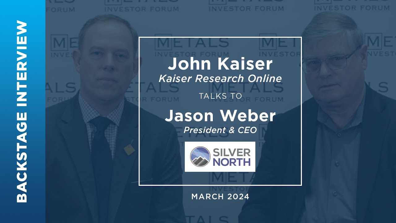 Jason Weber of Silver North Resources talks to John Kaiser at Metals ...