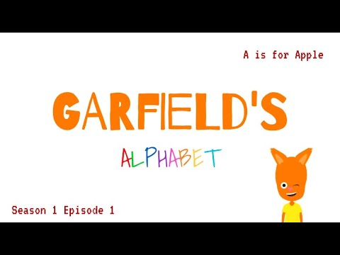 Garfield's Alphabet - A is for Apple (S01E01) - YouTube