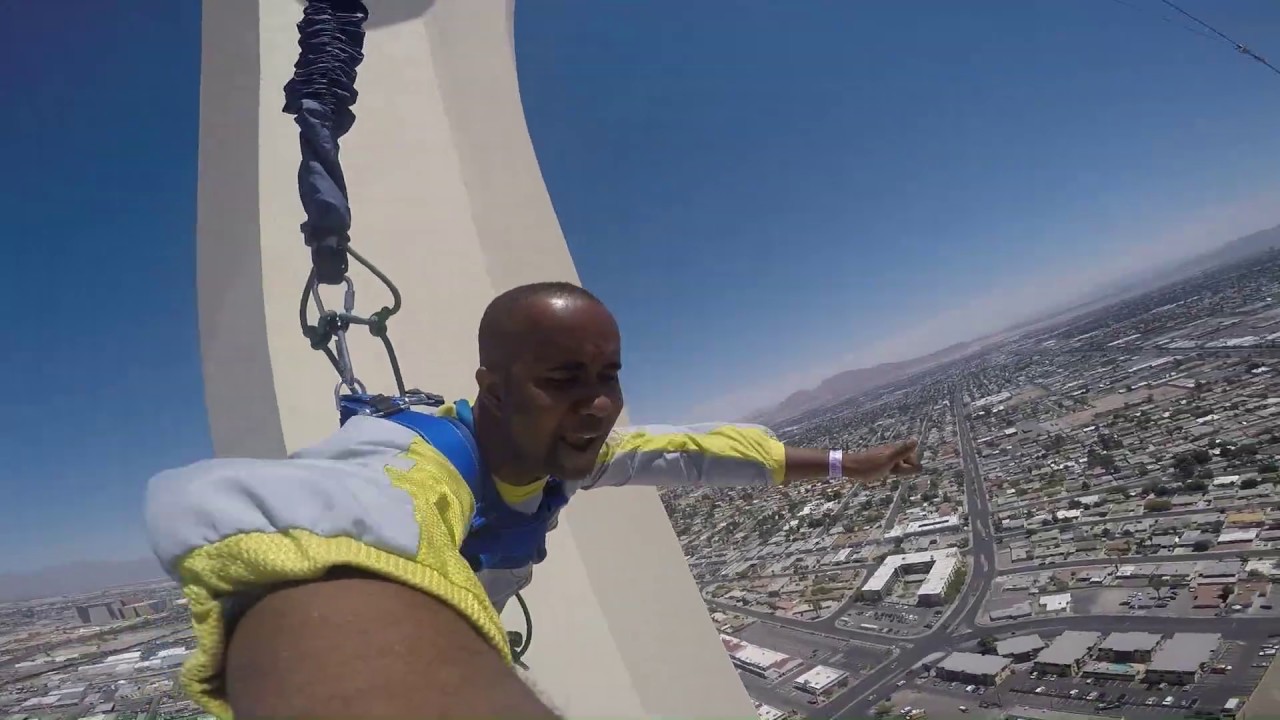 SkyJump - The Strat Hotel - Las Vegas, Nevada - YouTube