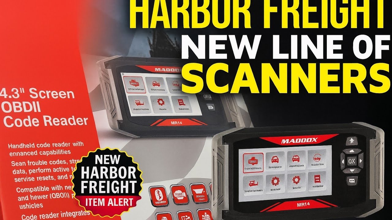 HF Maddox MR14 Scan Tool Reviewing - YouTube
