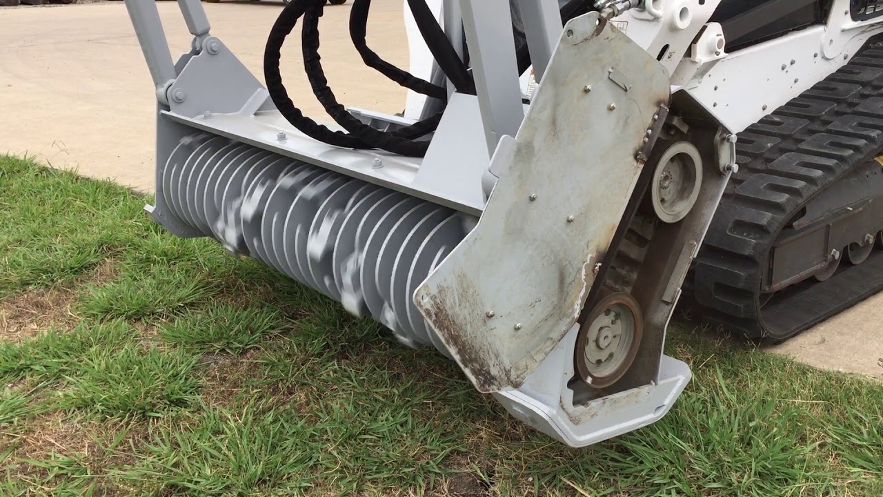 2019 DENIS CIMAF 180D mulcher attachment - YouTube