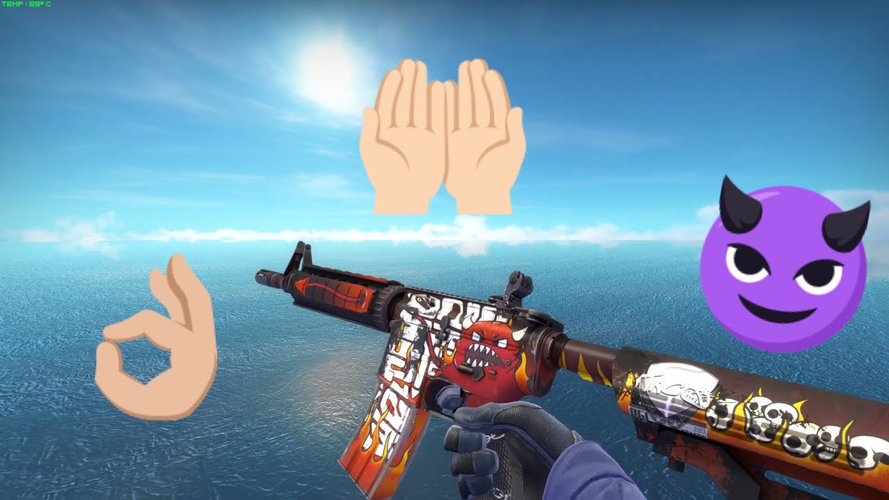 M4A4 HELLFIRE - YouTube