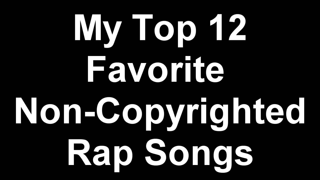 Non-Copyright Rap Songs (2016) - YouTube