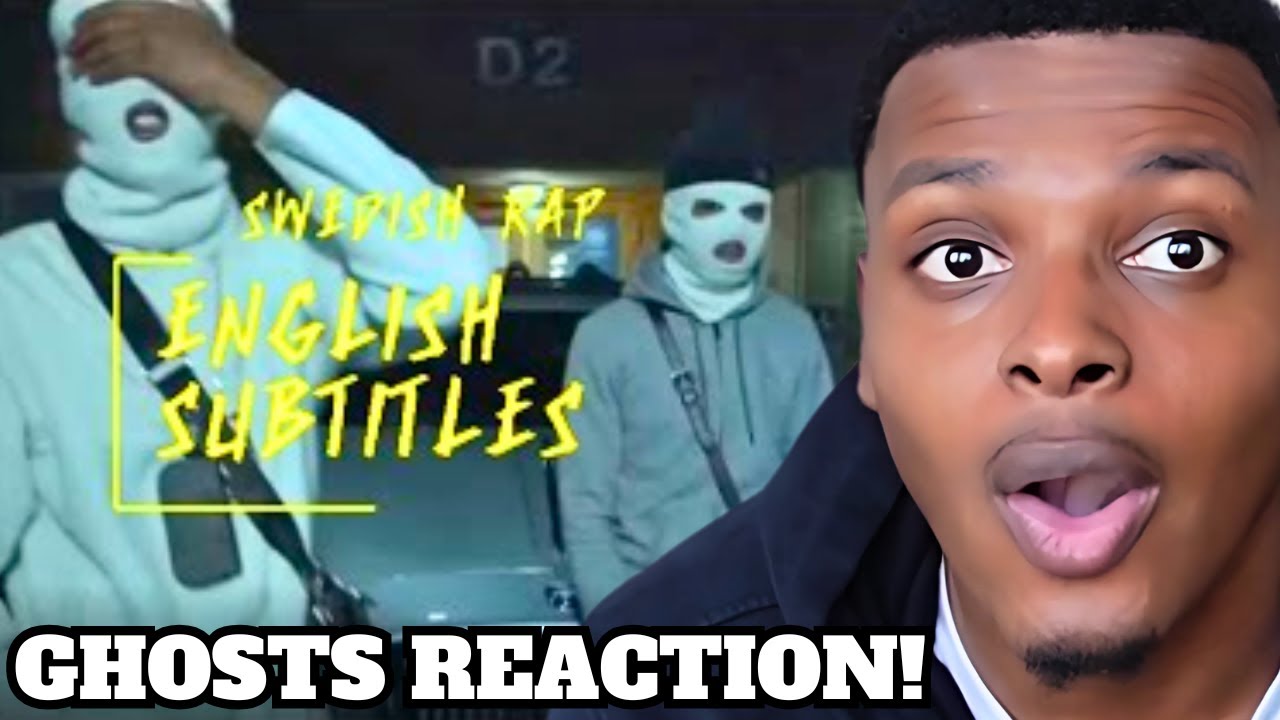 American Reacts To Sweden Rap! Euroo ft. 1.Cuz - GHOSTS (ENGLISH SUBTITLES) Reaction! - YouTube
