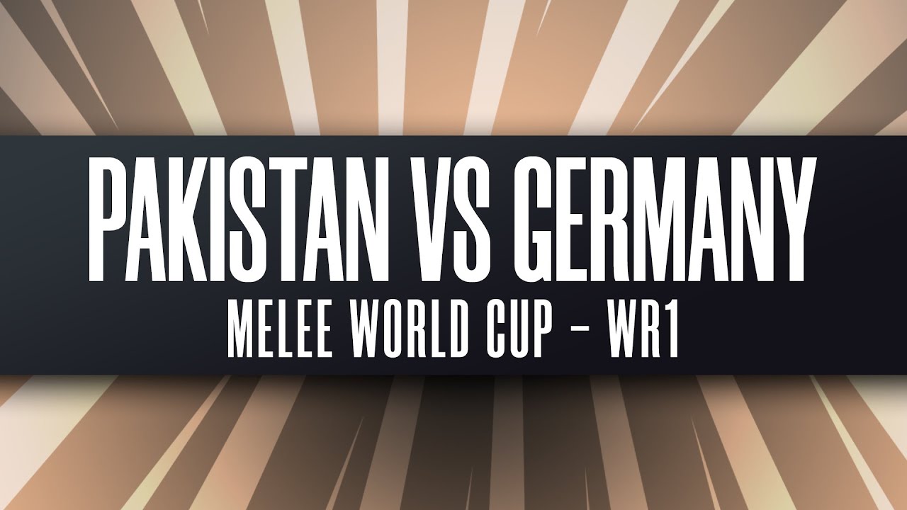 Pakistan vs. Germany - Melee World Cup - Fete 2 - YouTube